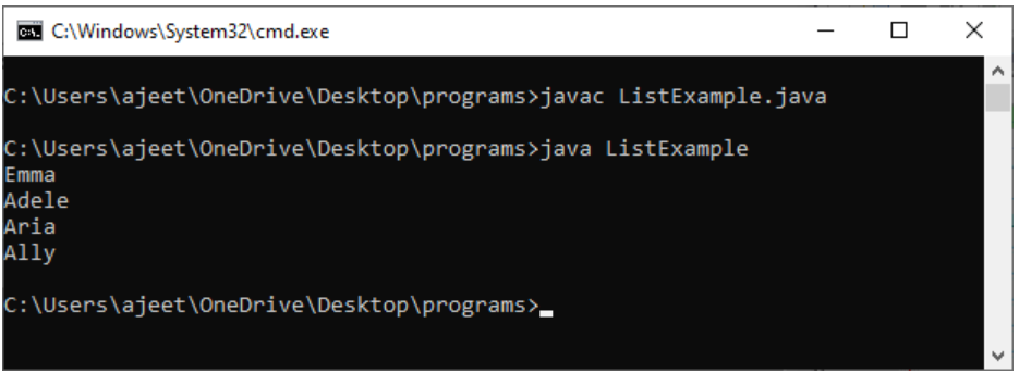 Difference between List and Set in Java
